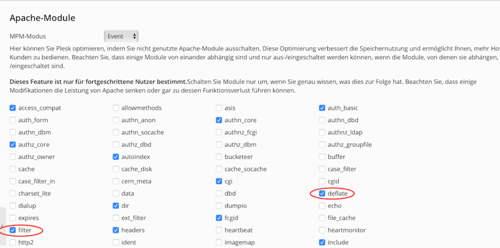 Gzip Komprimierung auf Apache und Nginx Webserver aktivieren
